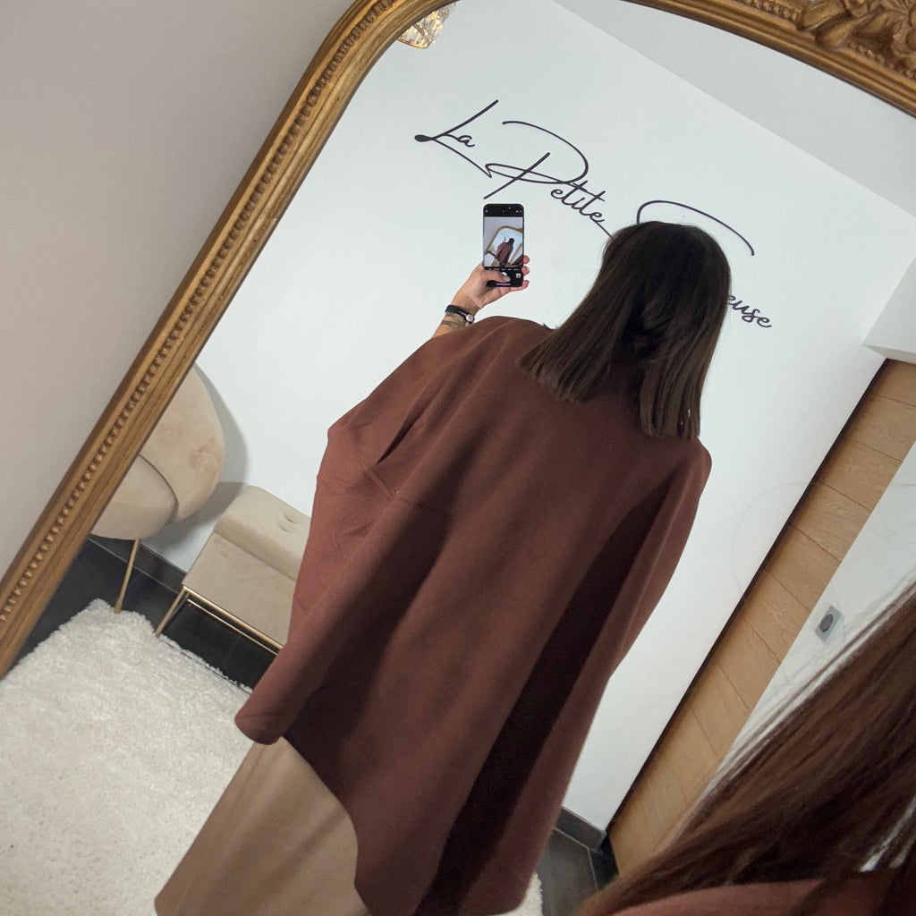 CAPE MARRON NOLWENN – La Petite Somptueuse