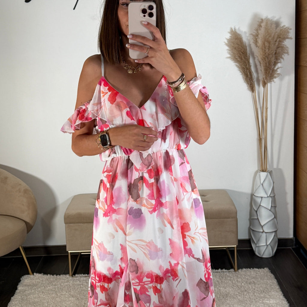 ROBE FLEURIE GAZIA – La Petite Somptueuse
